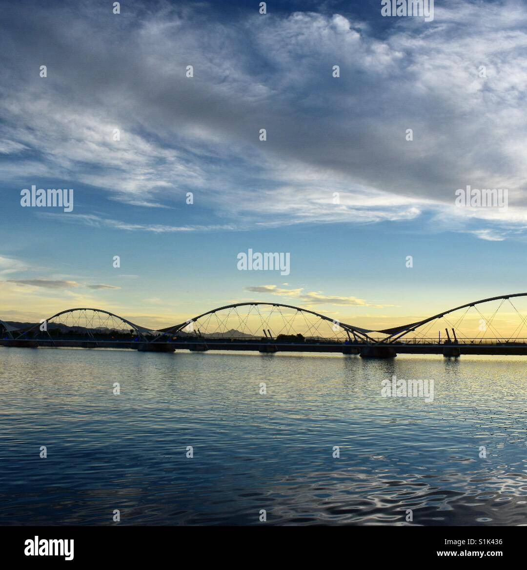 Tempe town lake bridge hi-res stock photography and images - Alamy
