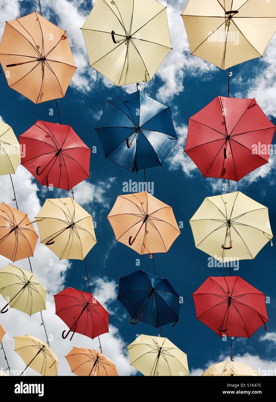 Green sun umbrella hi-res stock photography and images - Alamy