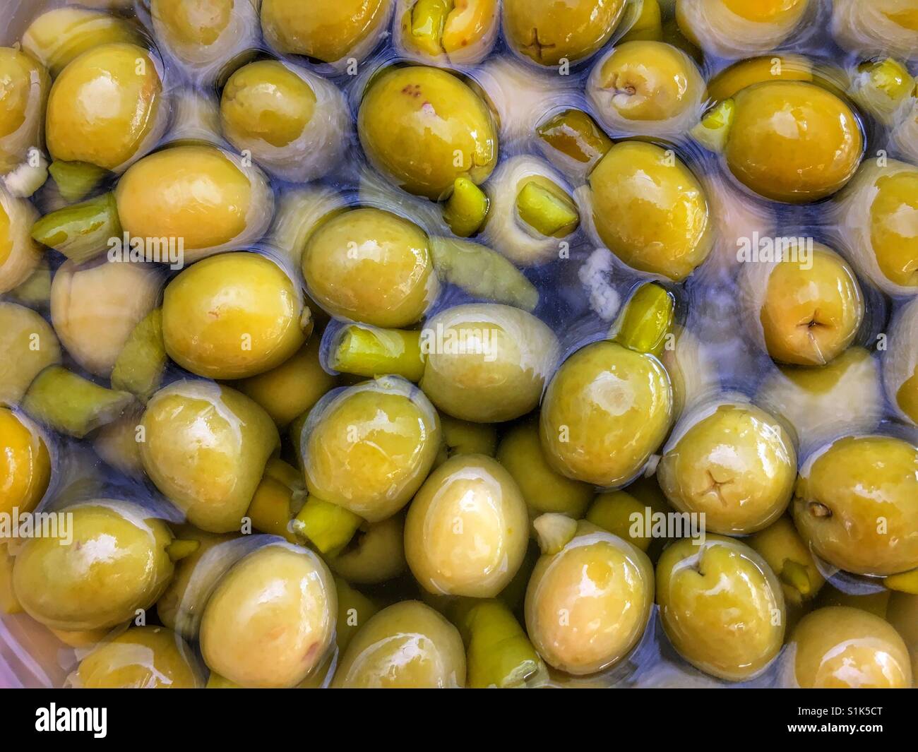 Olives stuffed with chillies hi-res stock photography and images - Alamy