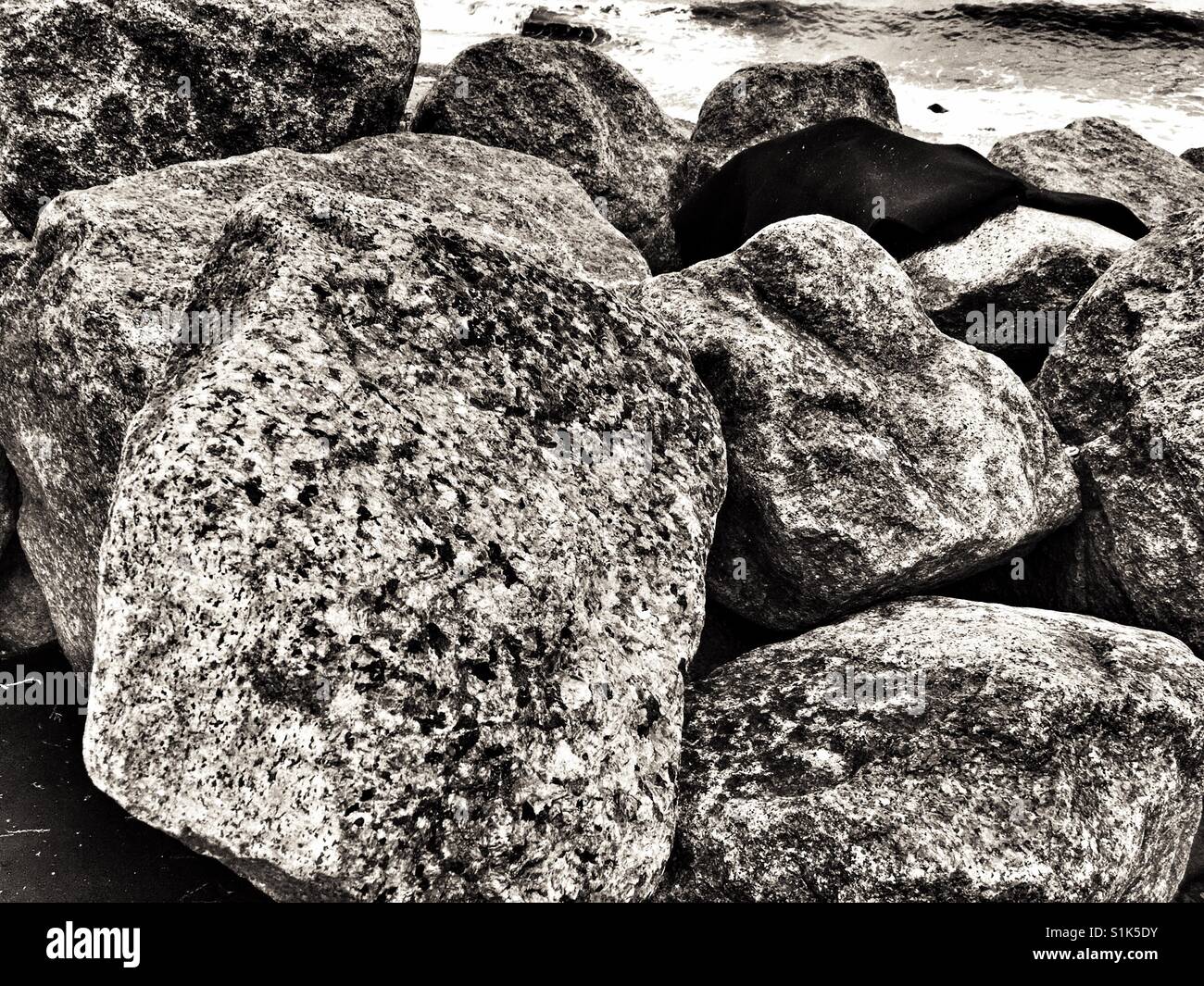 Rock armour for sea defences hi-res stock photography and images - Alamy