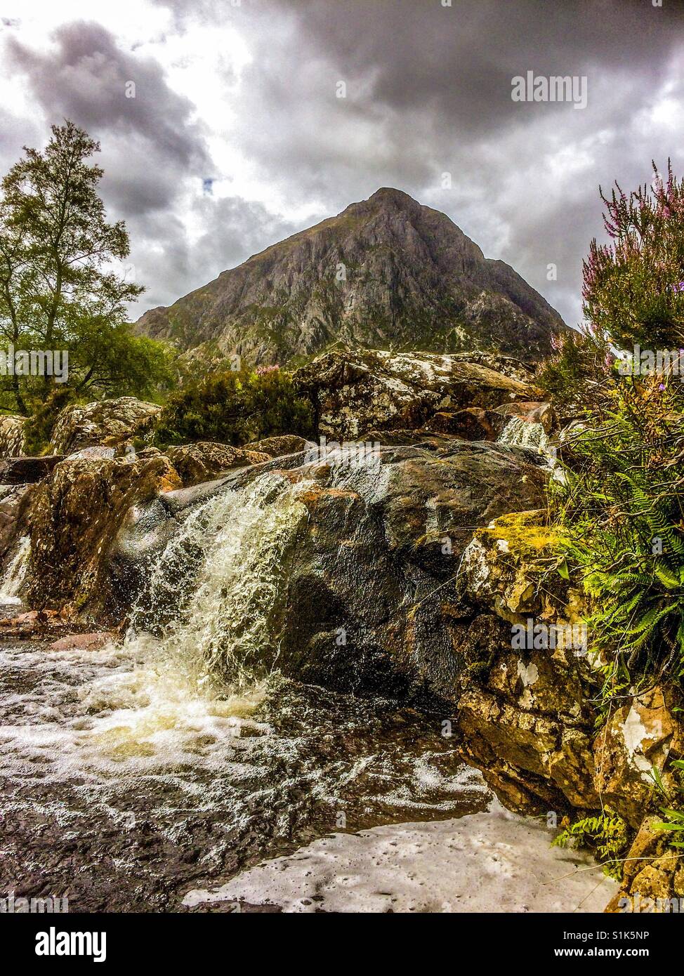 Buchaille Etive Mor Scotland Stock Photo - Alamy
