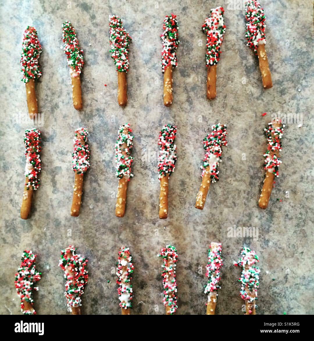 Dipped pretzel hi-res stock photography and images - Alamy