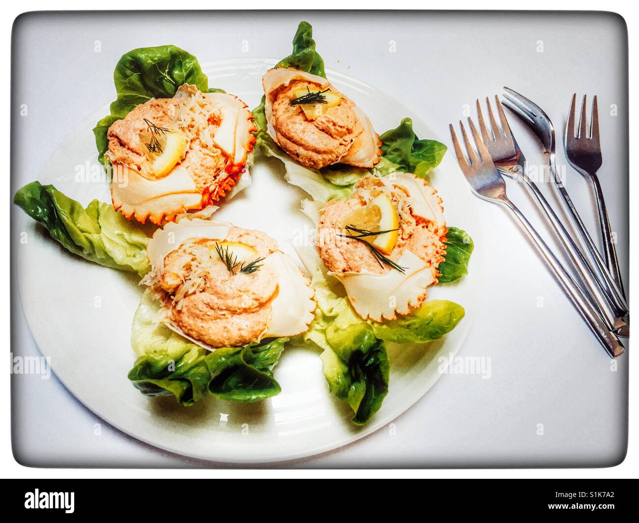 Dressed crab hi-res stock photography and images - Alamy