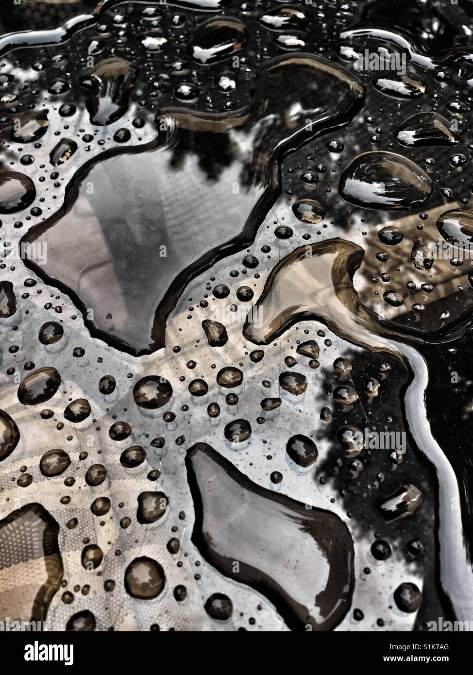 Puddles of rain water hi-res stock photography and images - Alamy