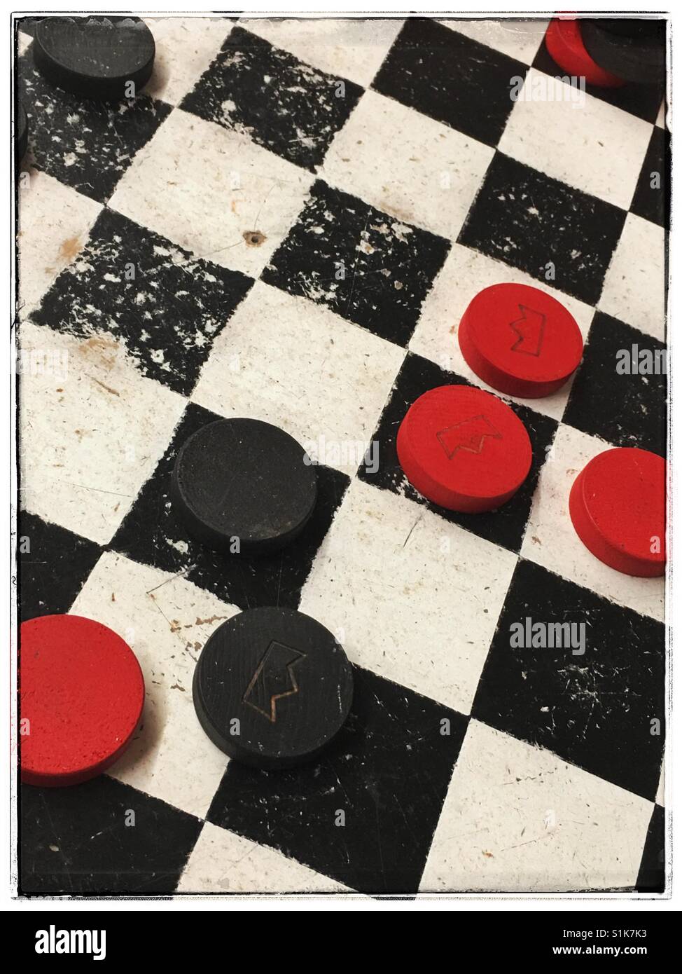 Red And Black Checkers High Resolution Stock Photography and Images - Alamy
