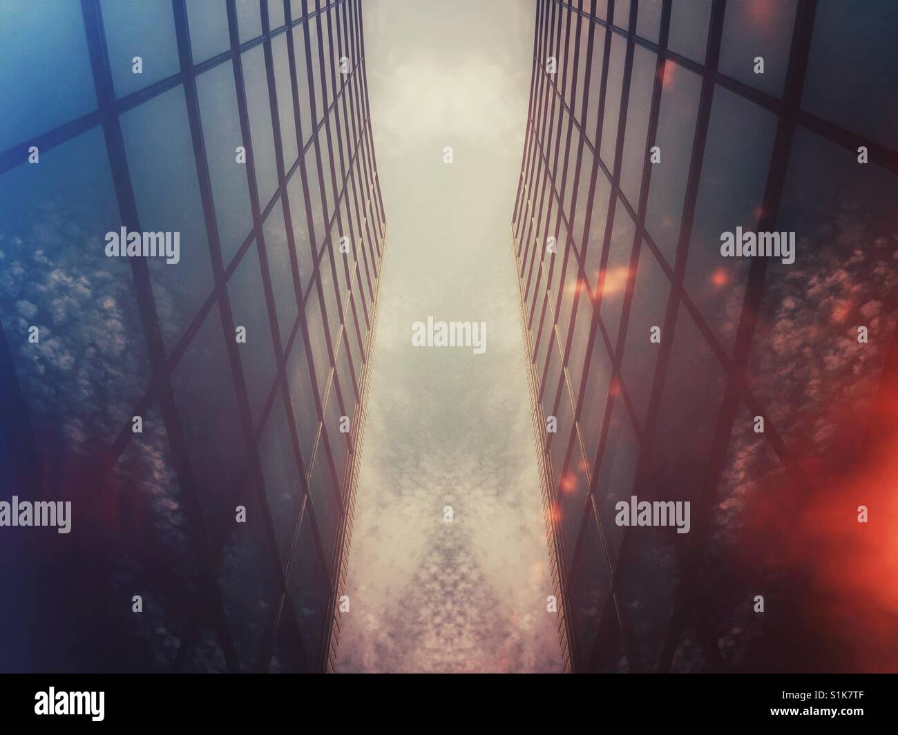 Space between buildings Stock Photo - Alamy