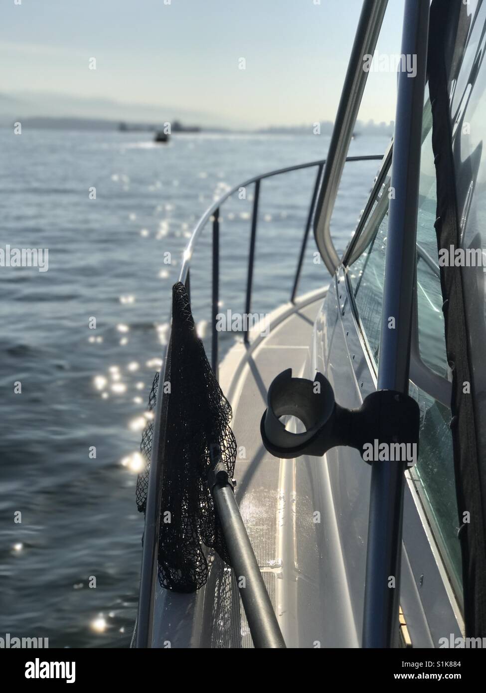 Boating in the sun! Stock Photo - Alamy