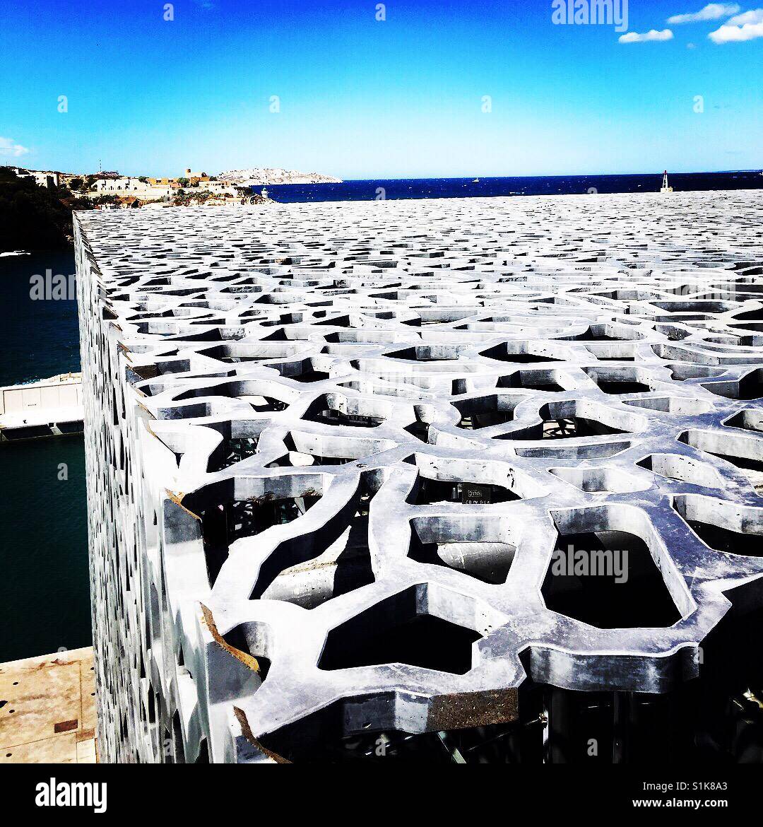 Mucem museum building hi-res stock photography and images - Alamy