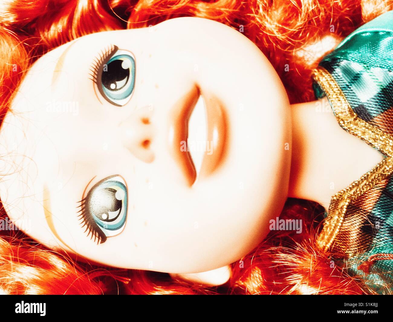 Merida doll (Walt Disney Brave) merchandise Stock Photo - Alamy