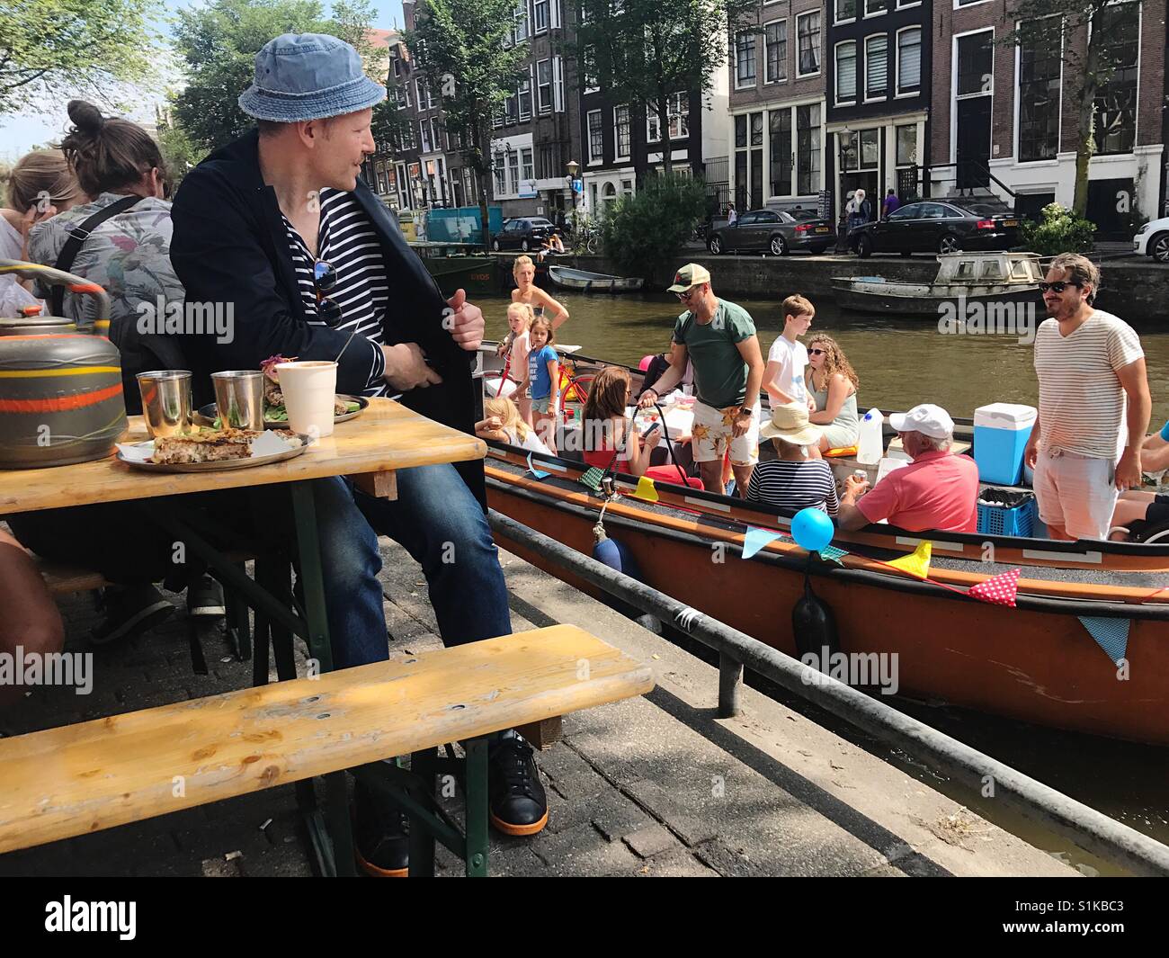 Amsterdam lunch hi-res stock photography and images - Alamy
