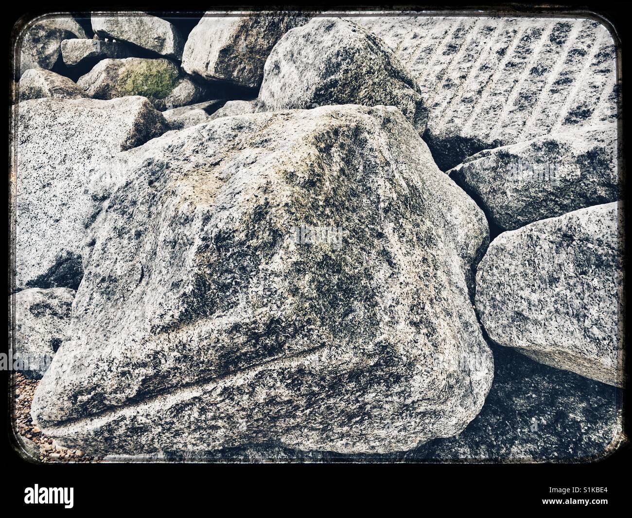 Rock armour hi-res stock photography and images - Alamy