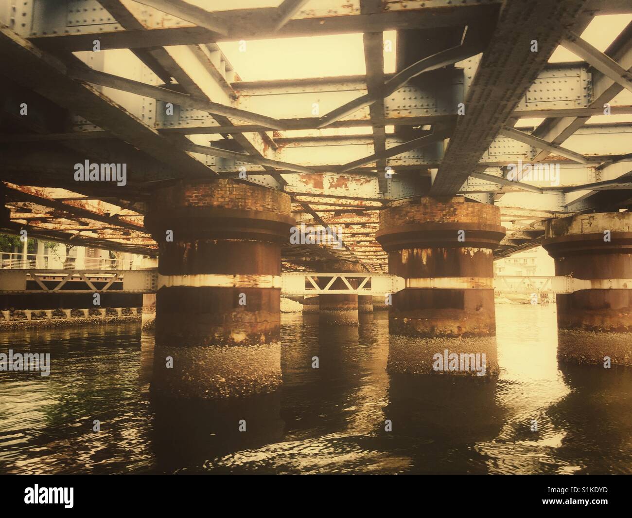 Water support structure hi-res stock photography and images - Alamy