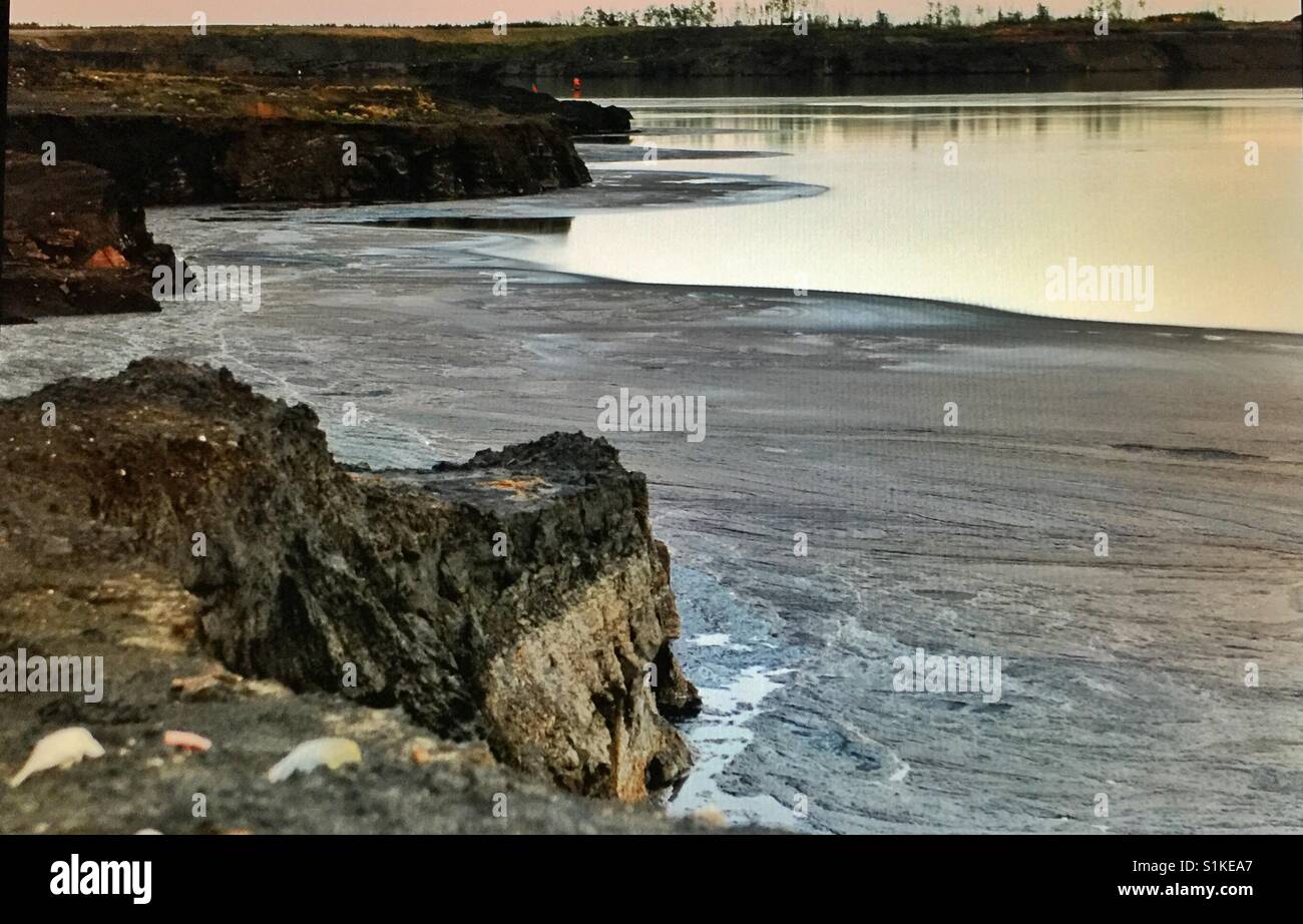 Sludge pond hi-res stock photography and images - Alamy