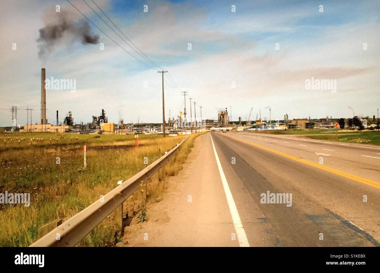 Tar sands, Oil sands, Fort McMurray, Alberta, Canada Stock Photo - Alamy