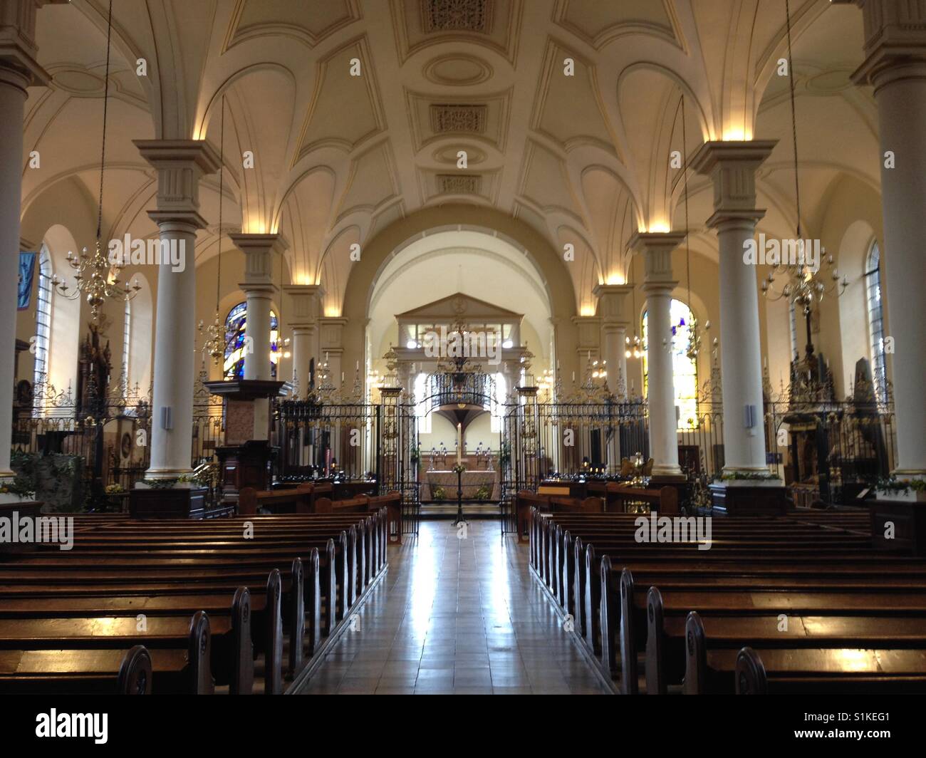 Derby Cathedral Interior High Resolution Stock Photography and Images ...