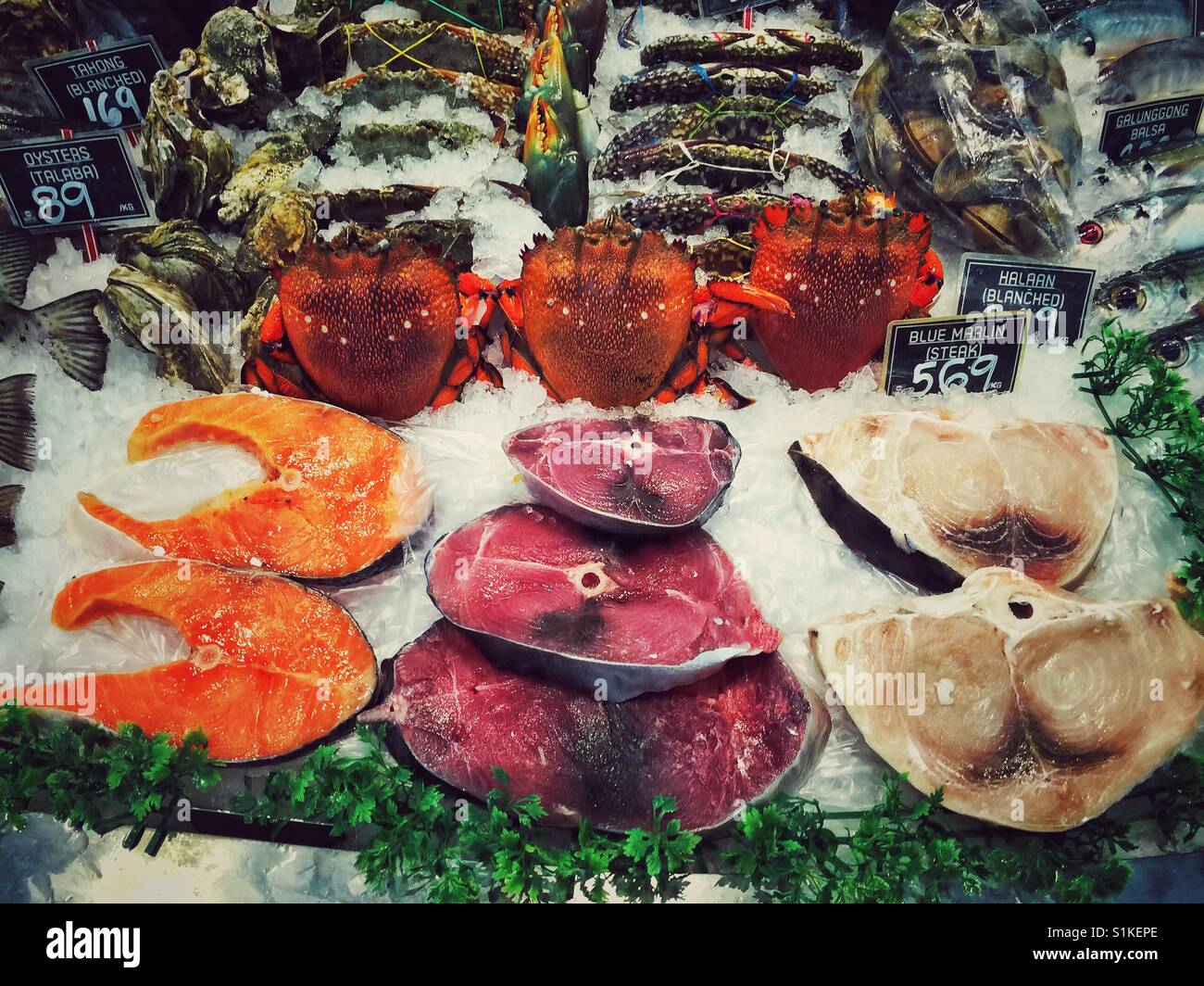 Cut fish hi-res stock photography and images - Alamy