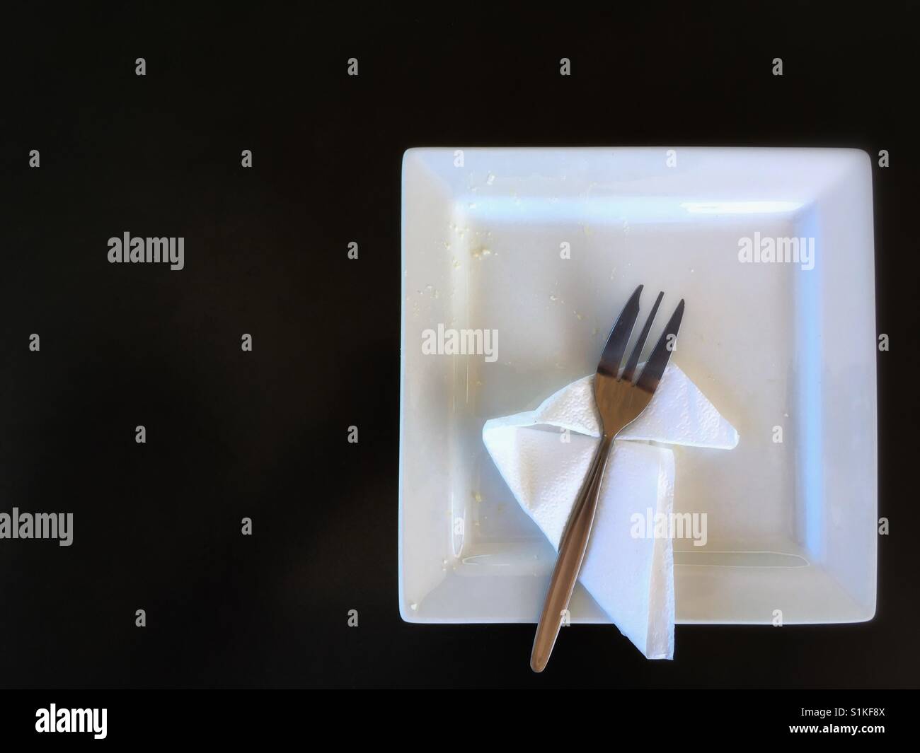 Empty dessert plate hi-res stock photography and images - Alamy