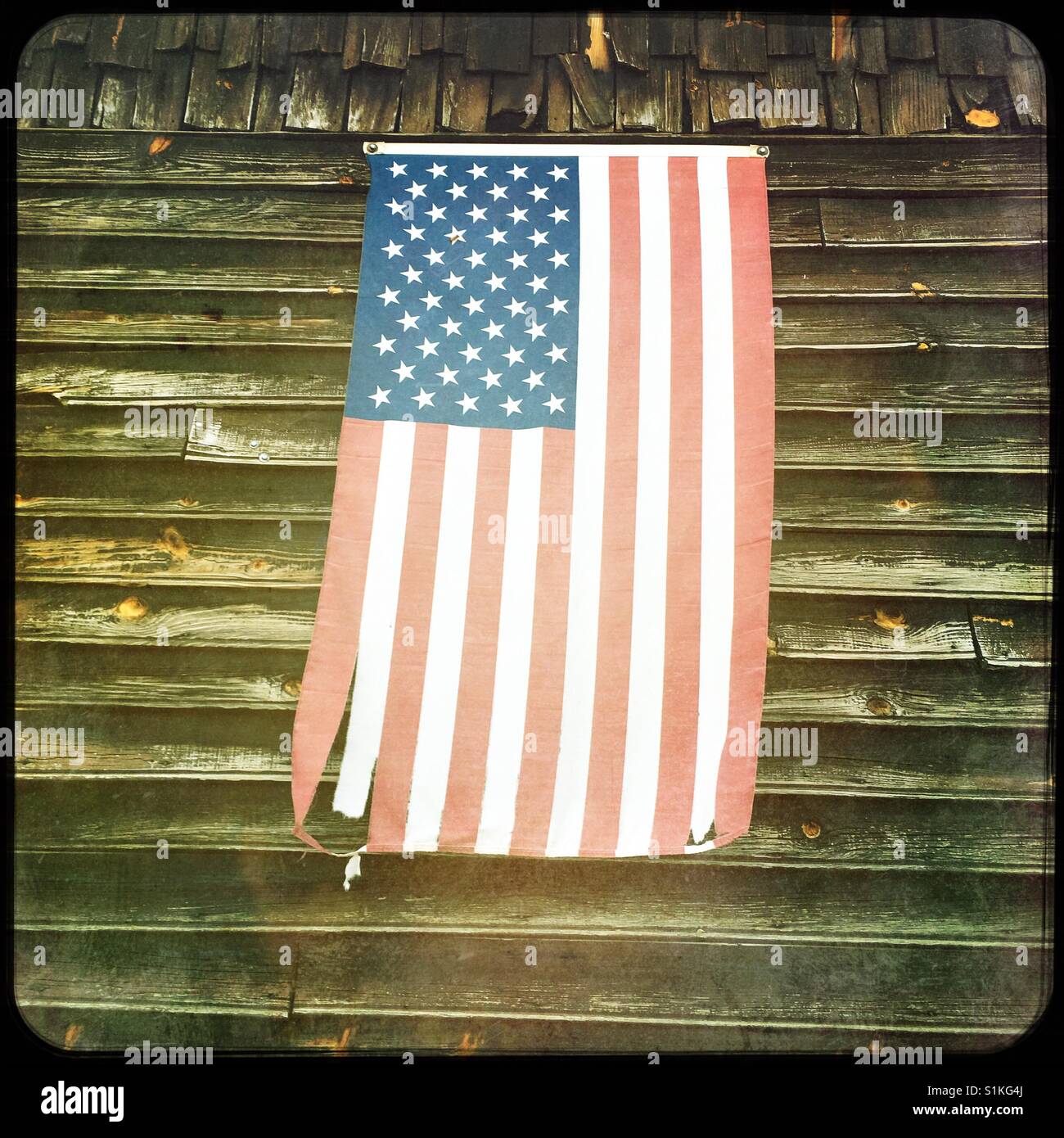 Tattered American Flag High Resolution Stock Photography and Images - Alamy