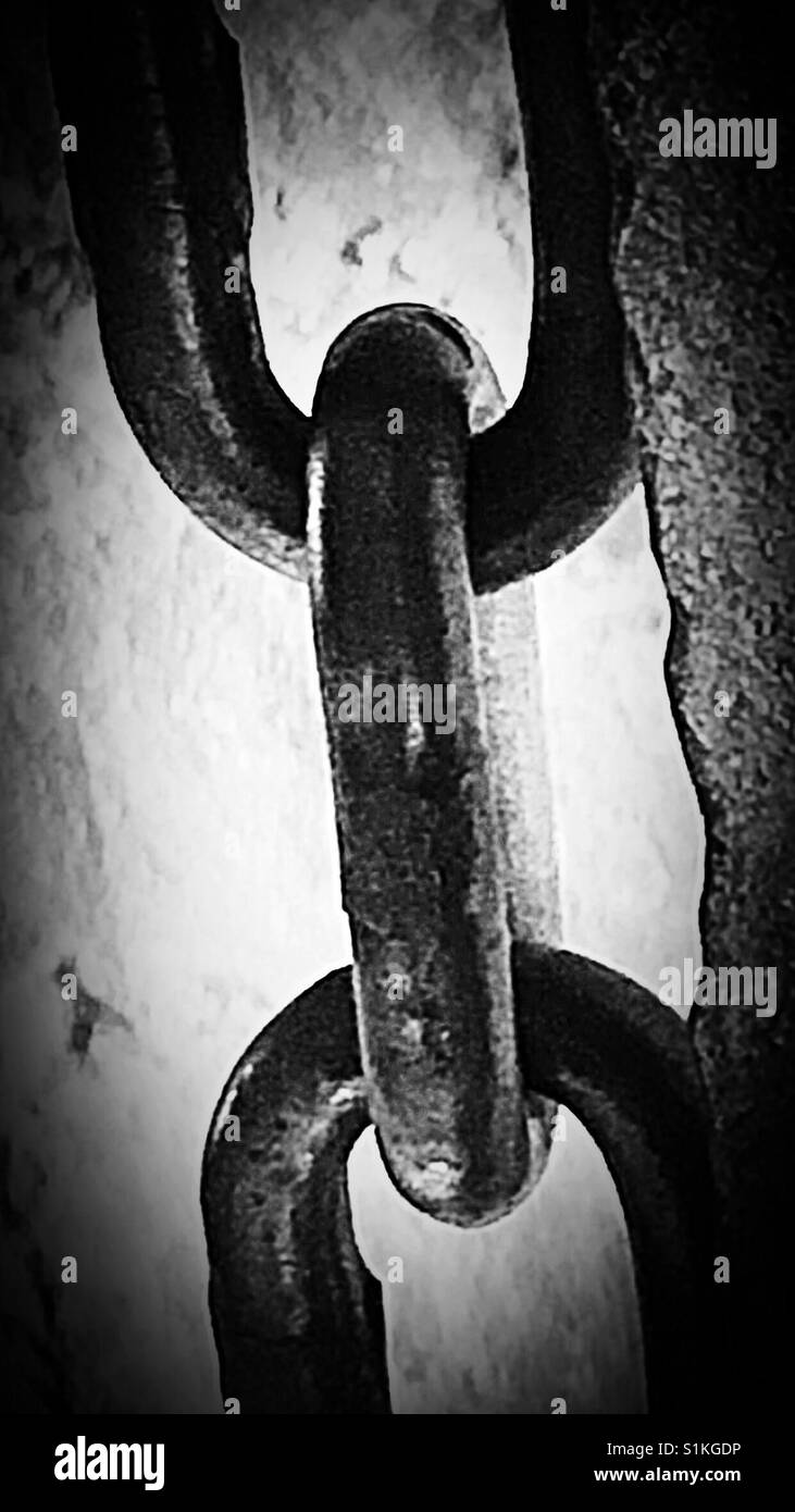 Locked & chained Stock Photo - Alamy