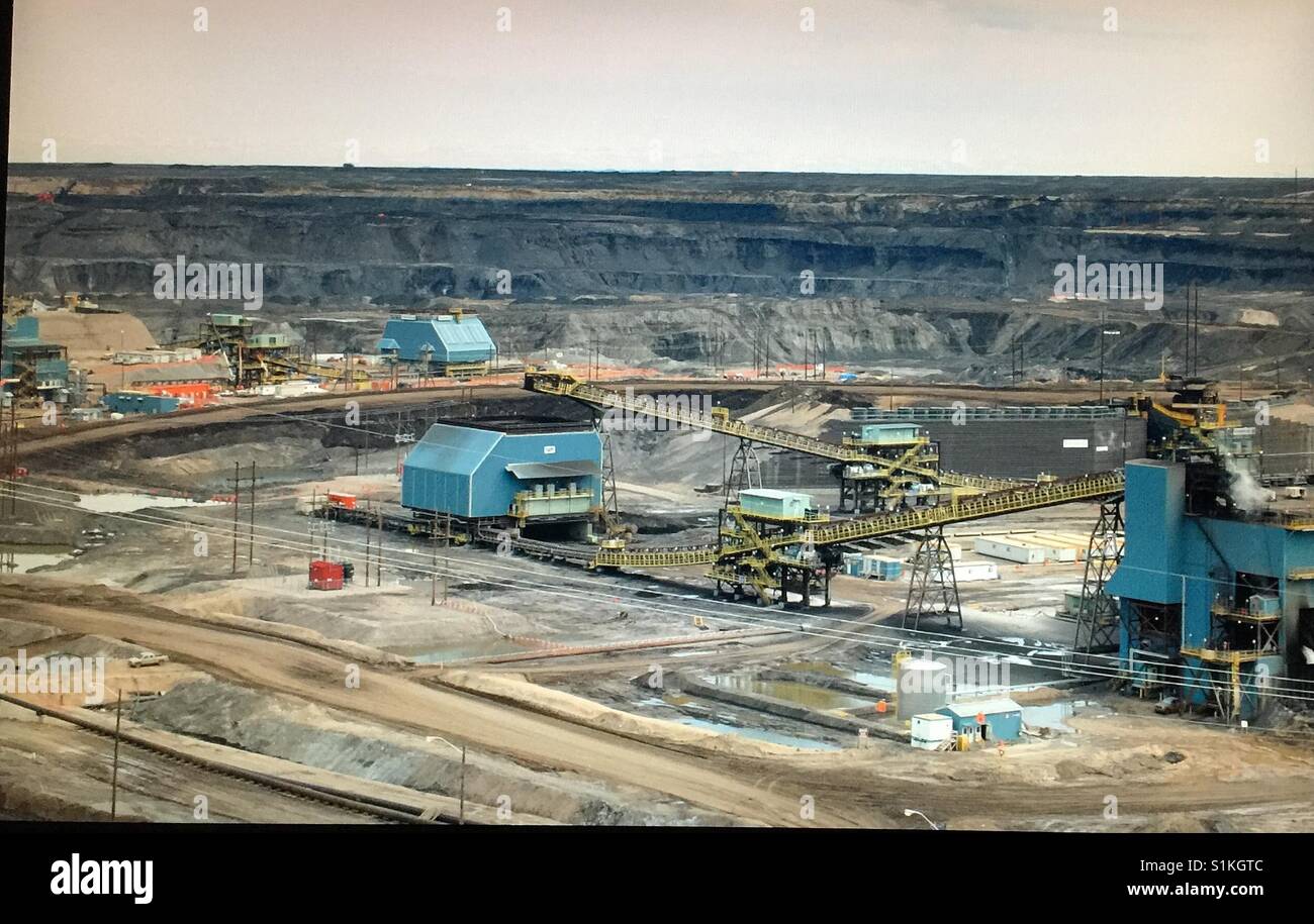 Oil sands, Fort McMurray, Alberta, Canada Stock Photo - Alamy