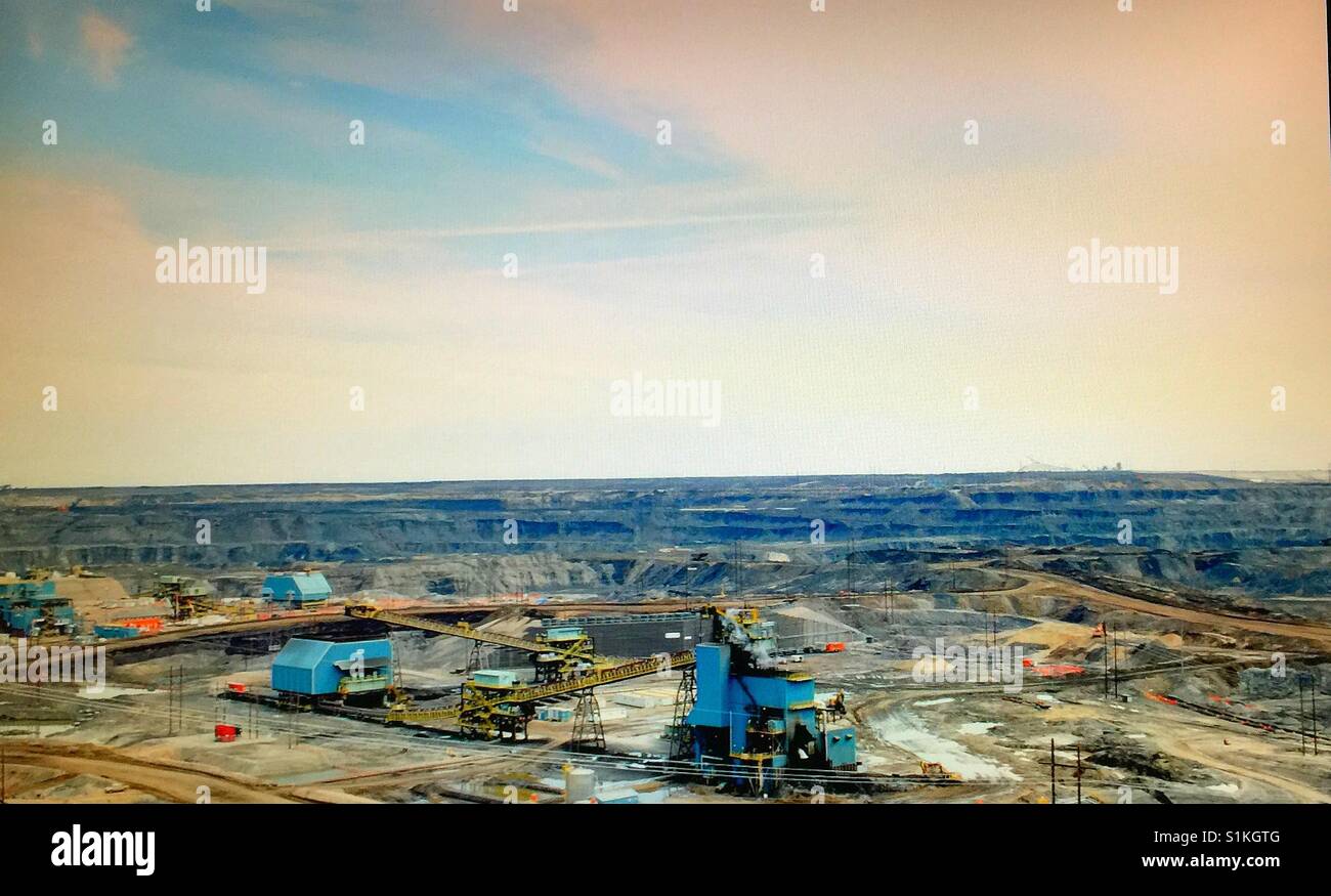 Oil sands, Fort McMurray, Alberta, Canada Stock Photo - Alamy