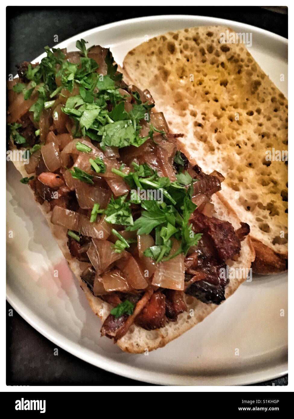 Rib sandwich hi-res stock photography and images - Alamy