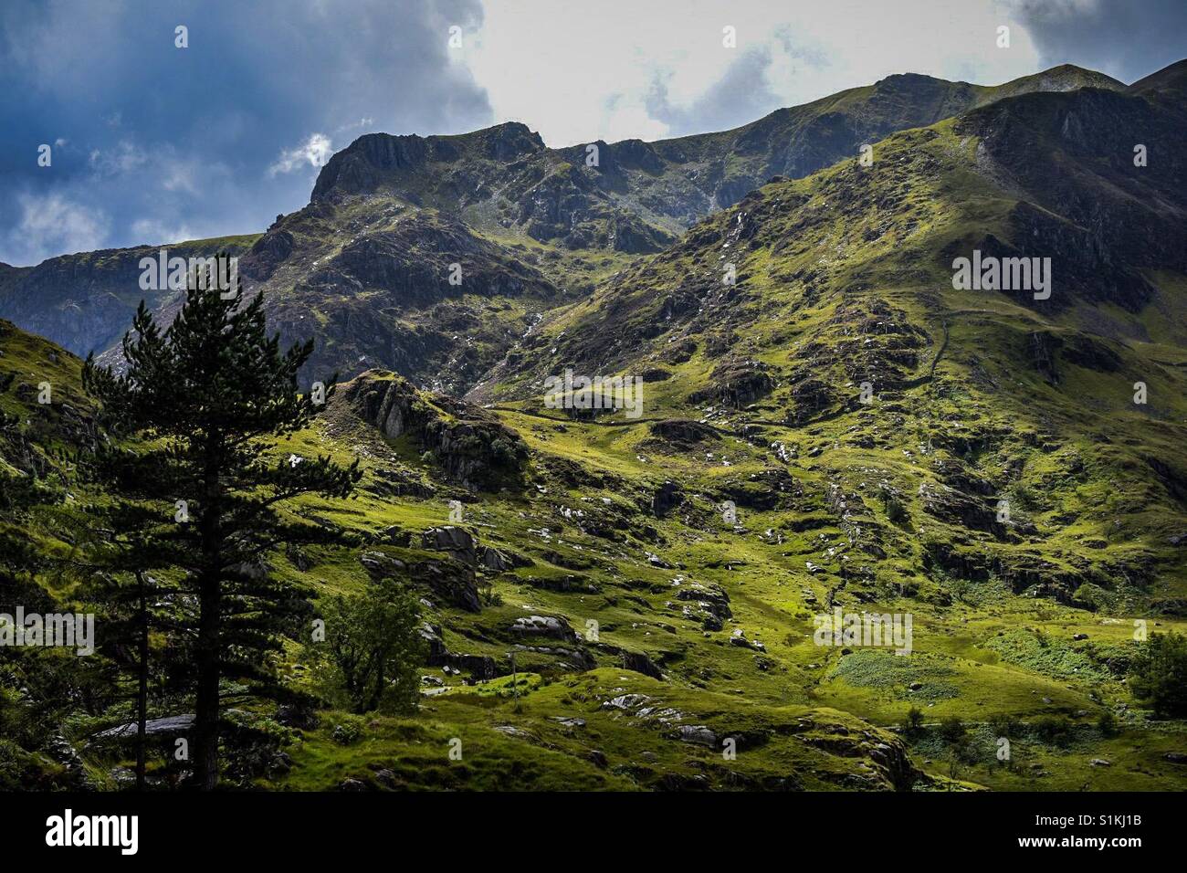 Snowdon National Park Stock Photo - Alamy