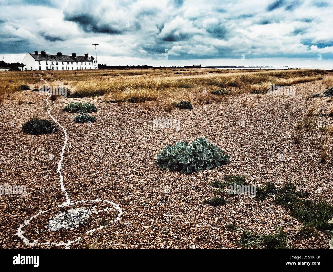 Shingle Street Suffolk England Stock Photo - Alamy