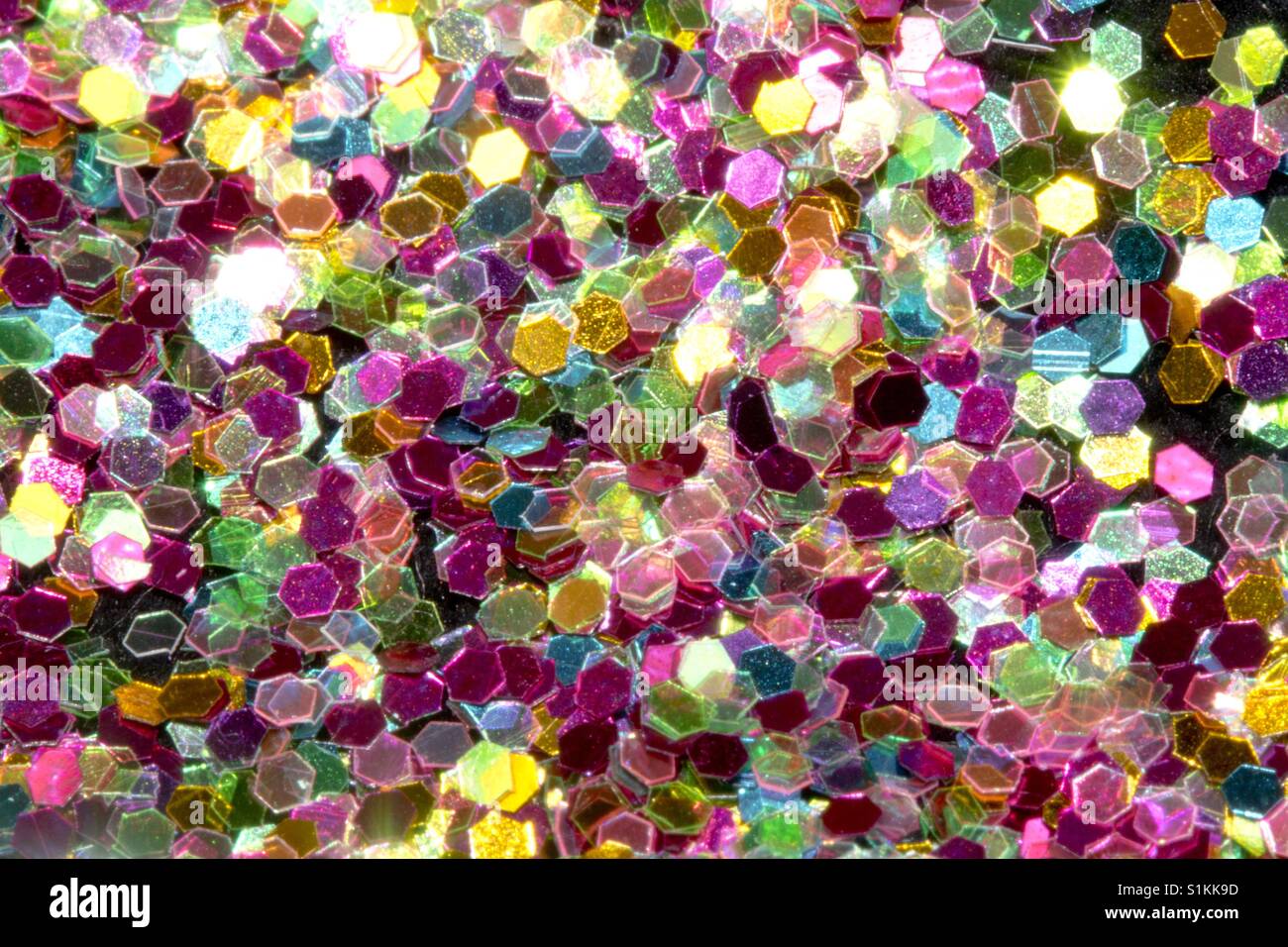 Glitter close up background Stock Photo - Alamy