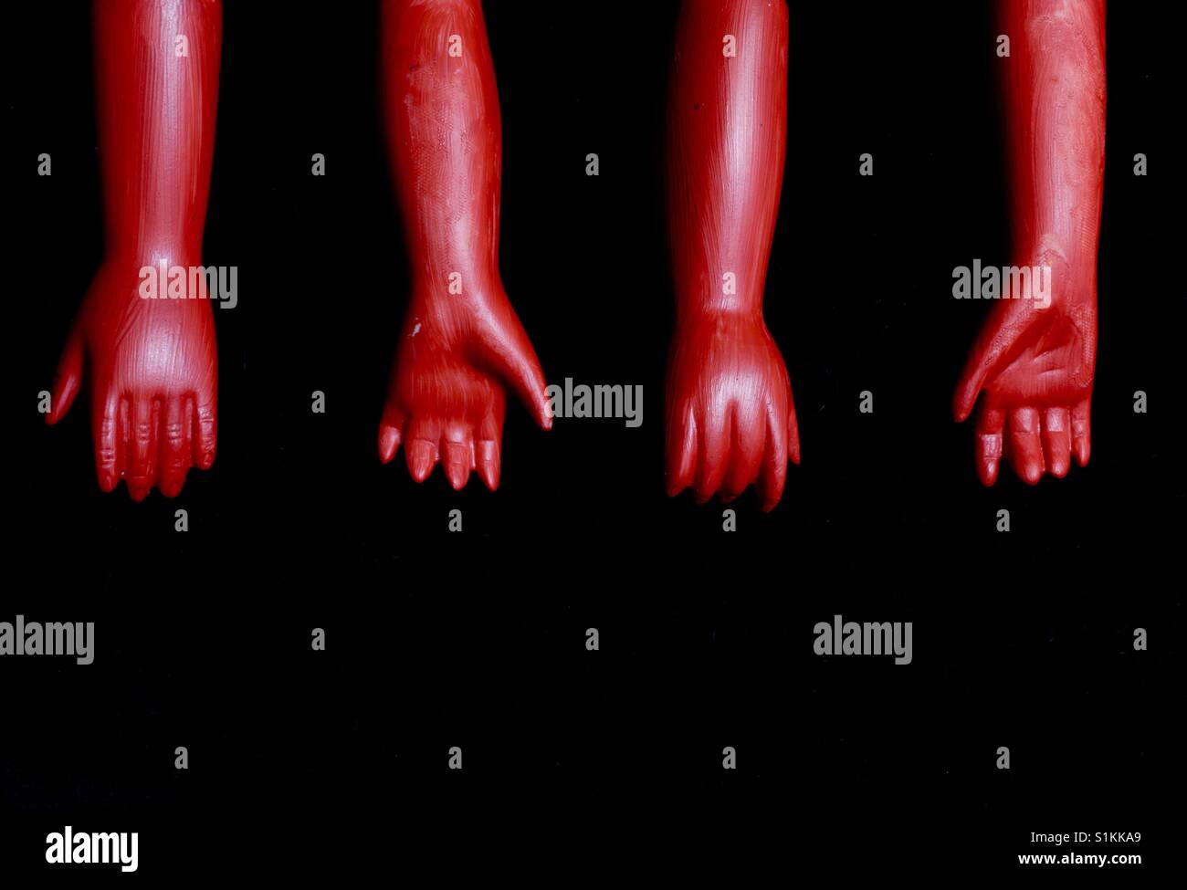 Scary doll hands hi-res stock photography and images - Alamy
