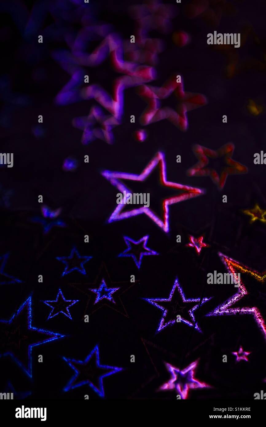 Stars abstract background Stock Photo - Alamy