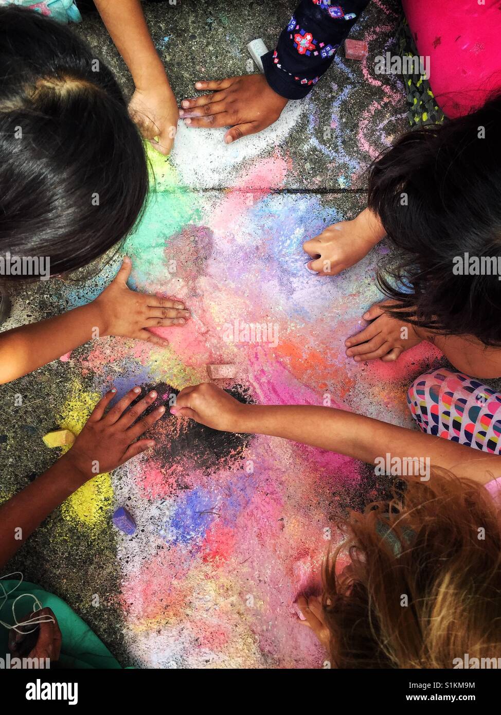 Children children coloring hi-res stock photography and images - Alamy