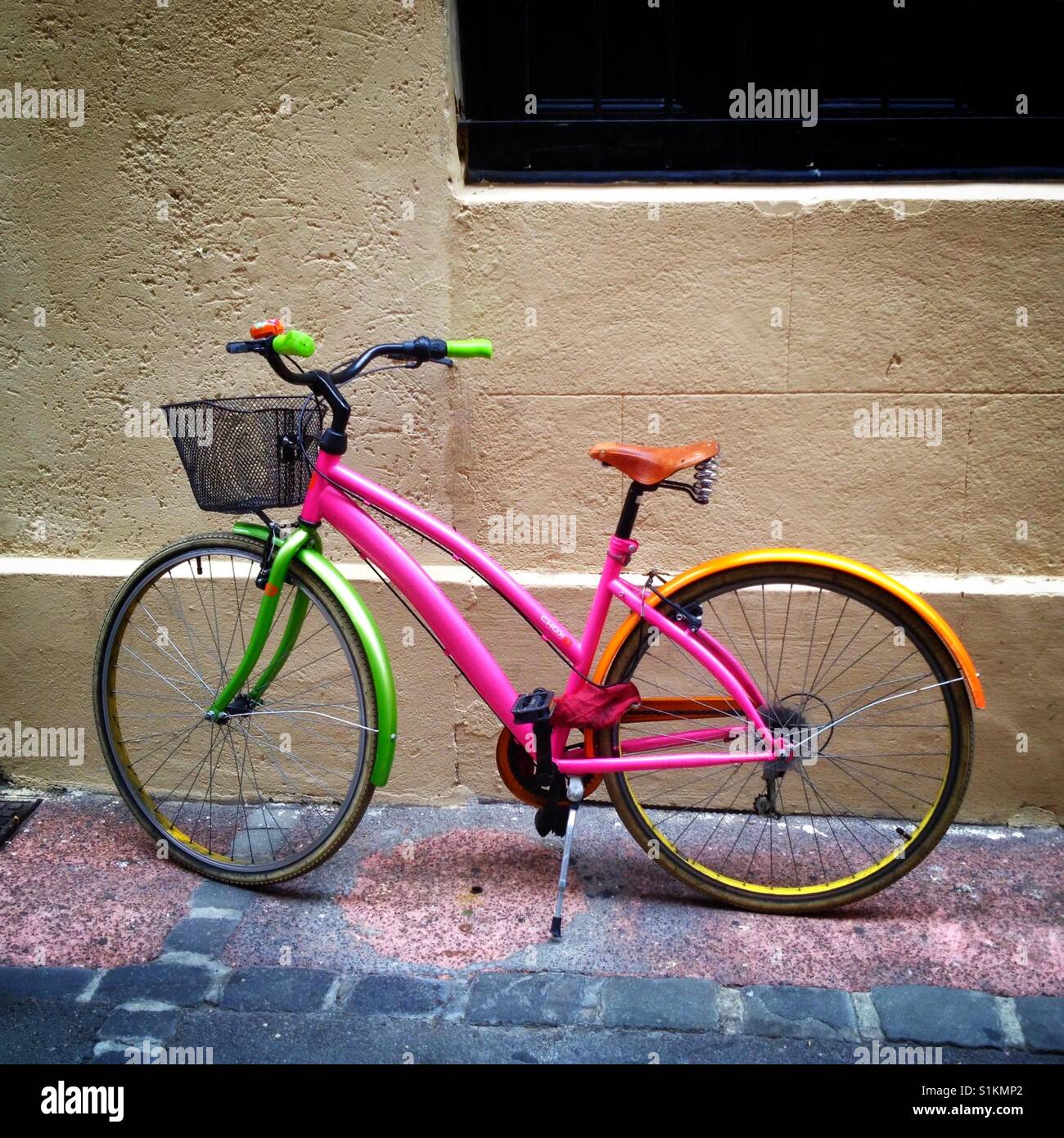 Colored bicycle hi-res stock photography and images - Alamy