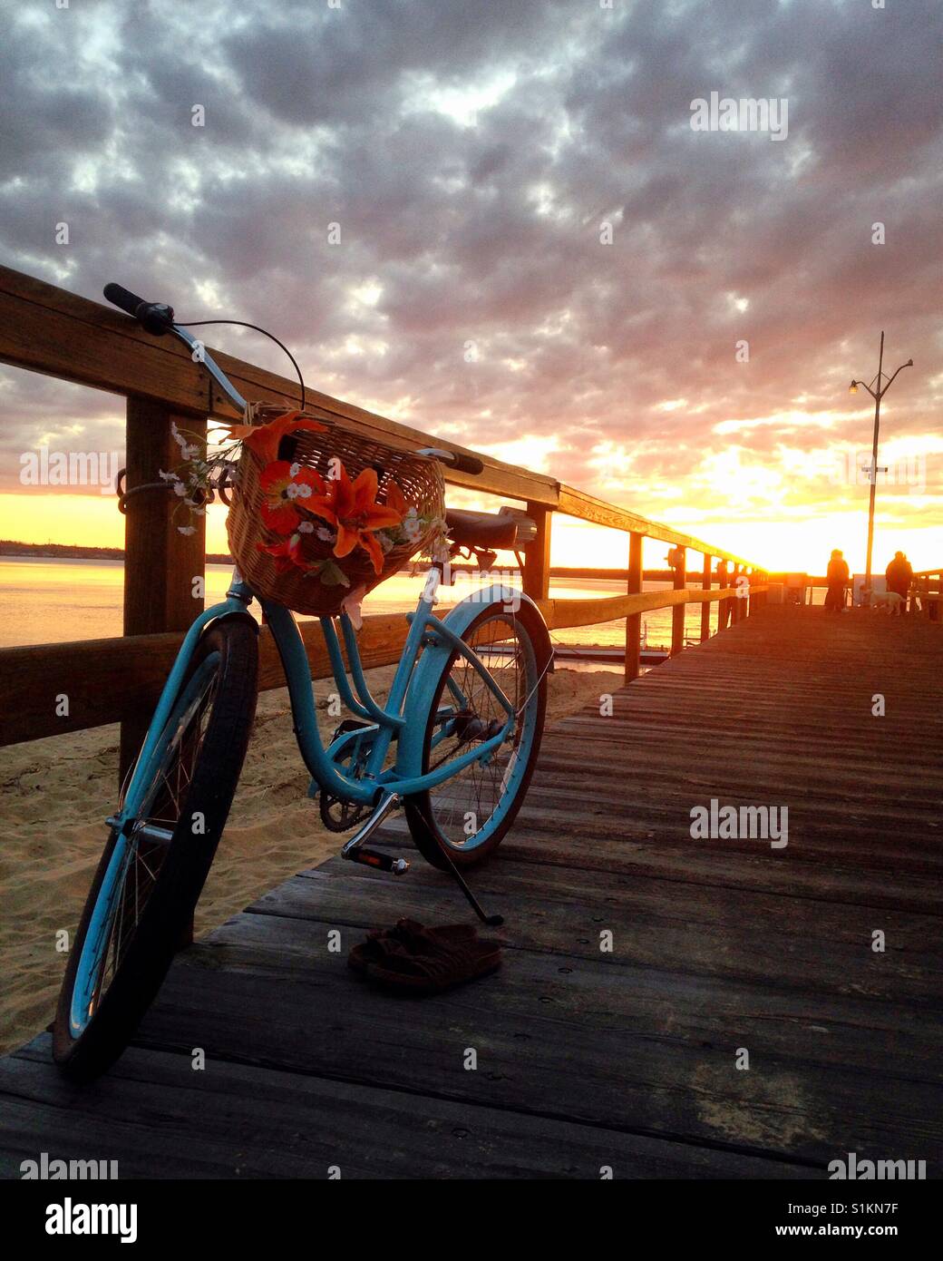 Ride into the sunset Stock Photo - Alamy