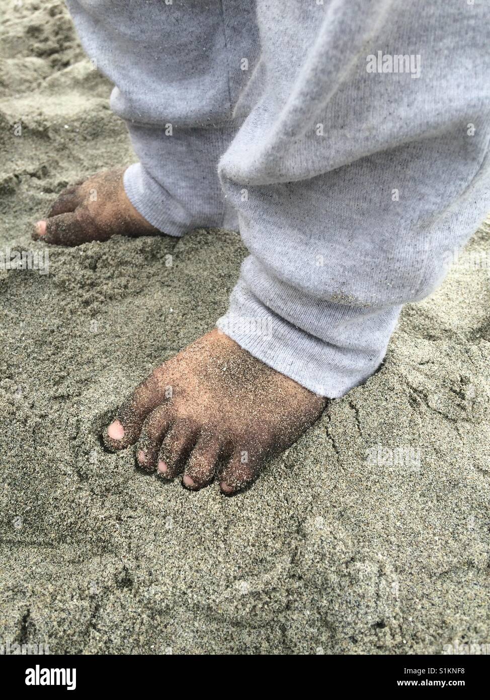 Baby sand steps hi-res stock photography and images - Alamy