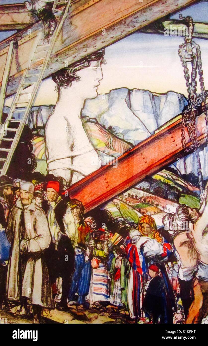 Eastern European Immigrants High Resolution Stock Photography and ...