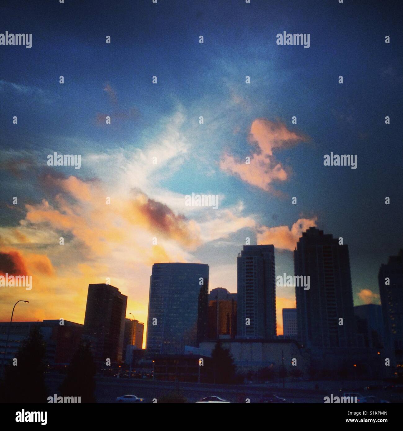 Bellevue sunset hi-res stock photography and images - Alamy