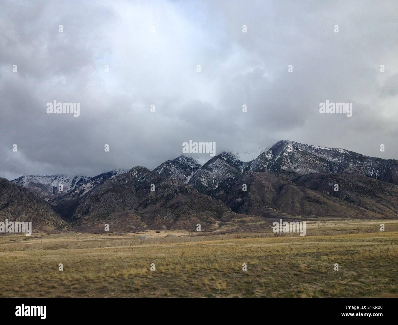 Snow top Mountains Stock Photo - Alamy