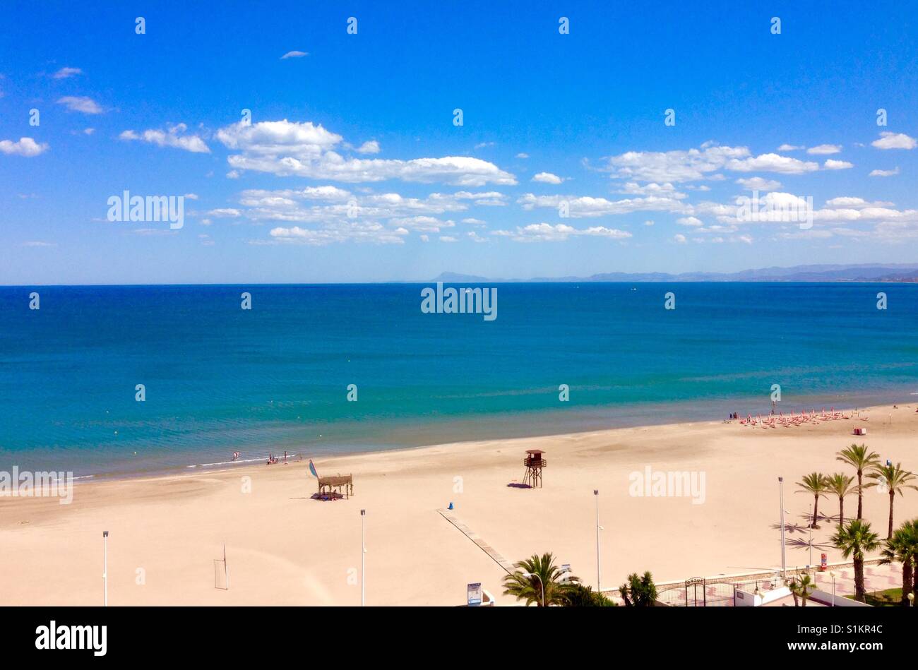 Mediterranean beach clouds spain hi-res stock photography and images ...