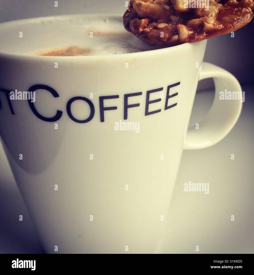 Office coffee morning Stock Photo - Alamy