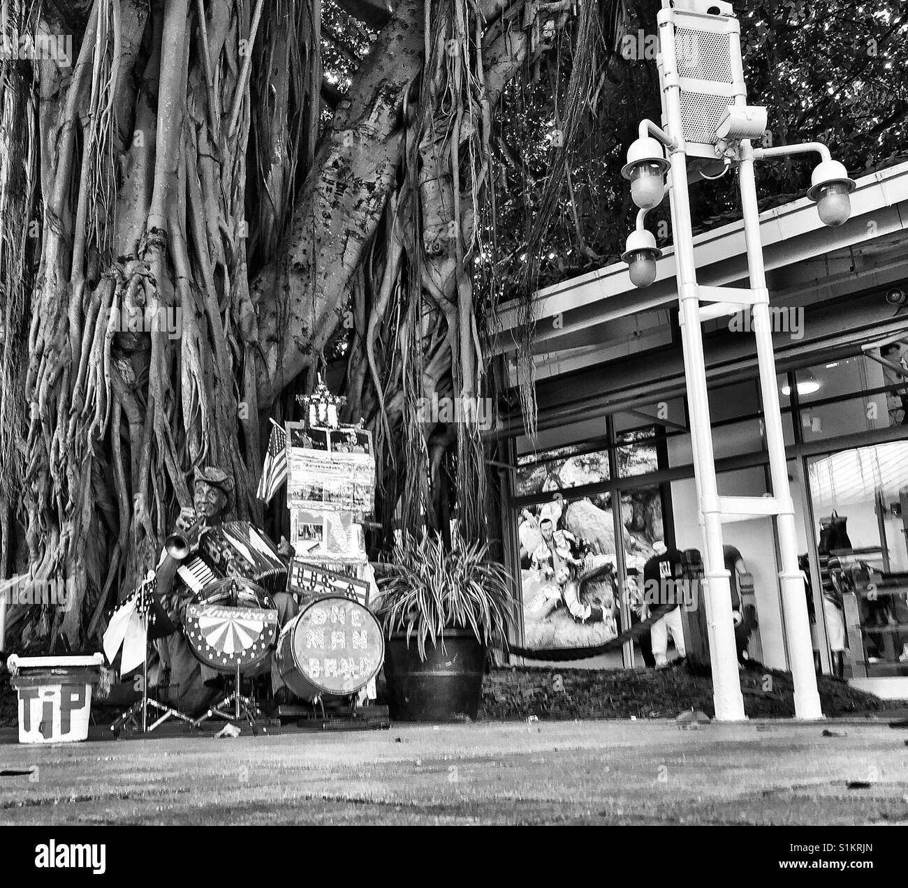 One Man Band Stock Photo - Alamy