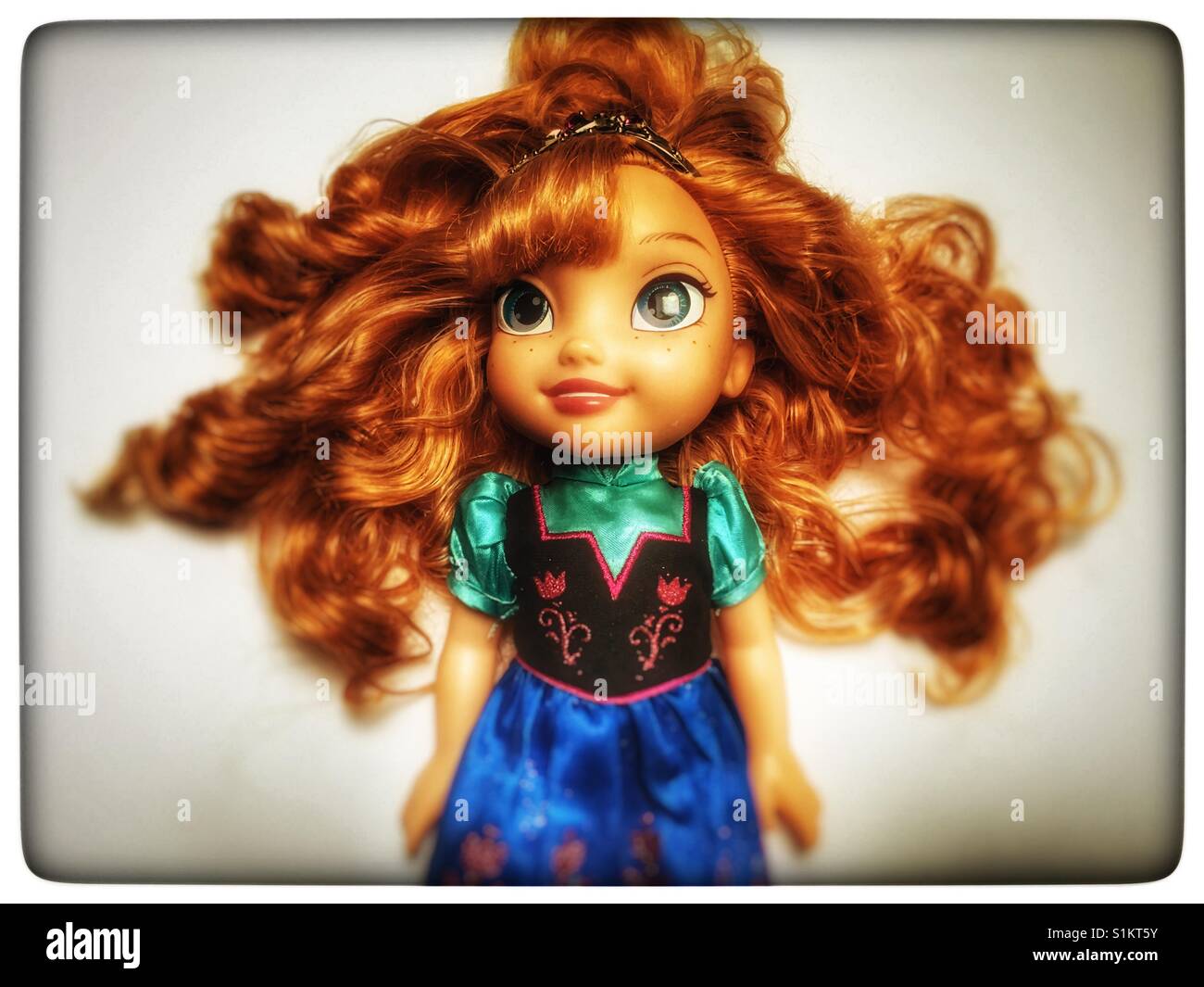 Anna of Arendelle Walt Disney Frozen merchandise Stock Photo - Alamy