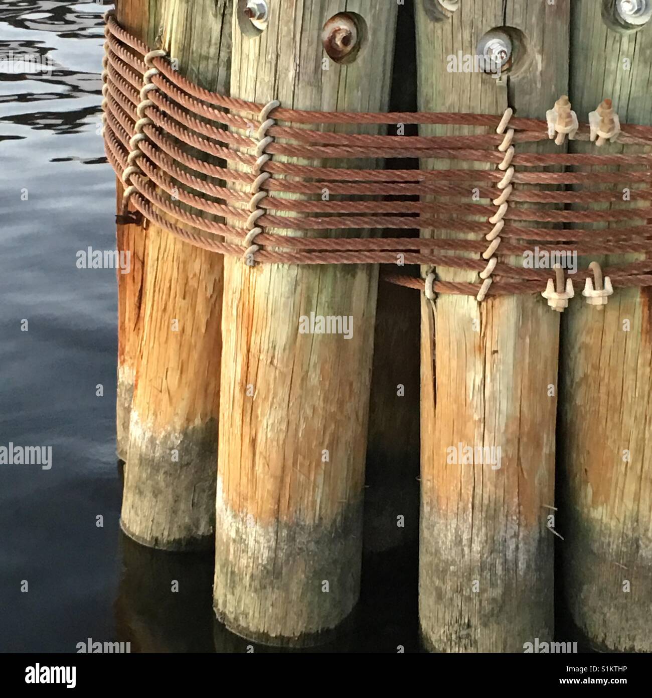 Jetty pylons hi-res stock photography and images - Alamy