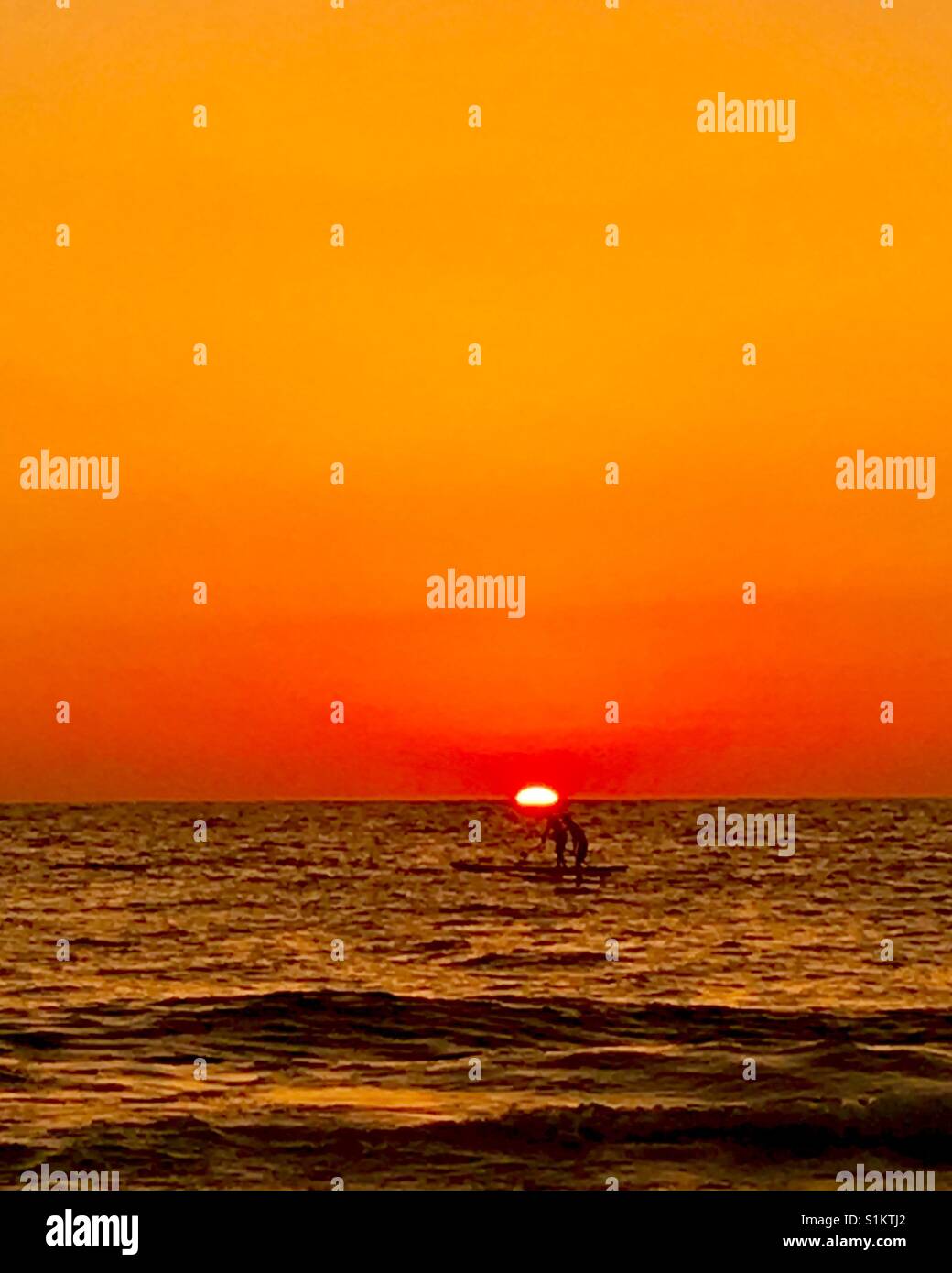 A beautiful sunset in tel-aviv, israel Stock Photo - Alamy