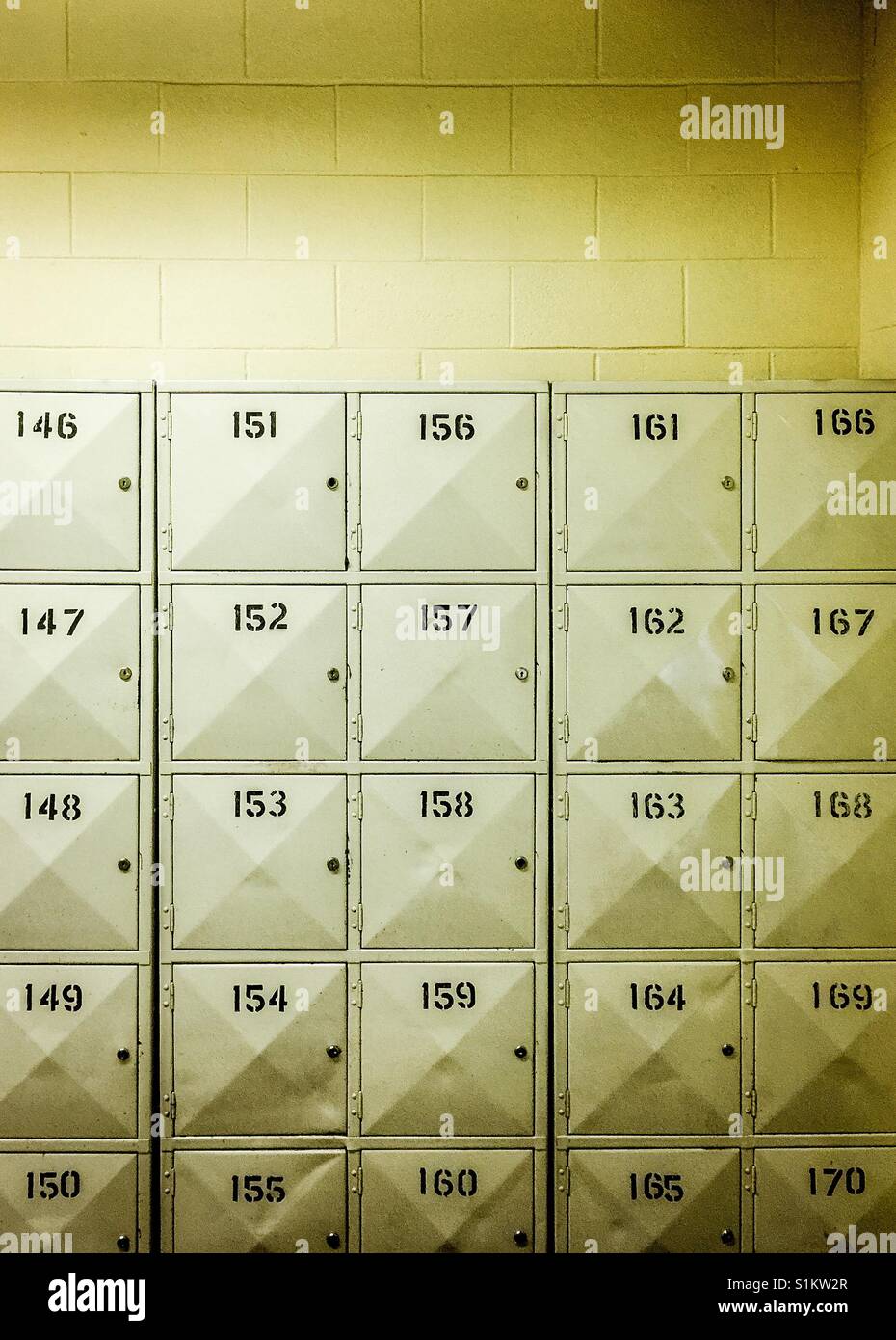 Sports lockers hi-res stock photography and images - Alamy