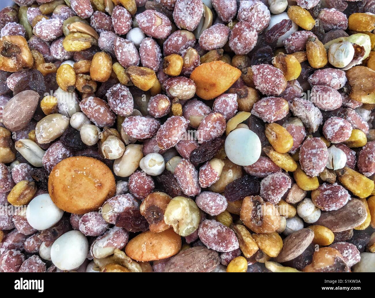 Mixed nuts salted corn hi-res stock photography and images - Alamy