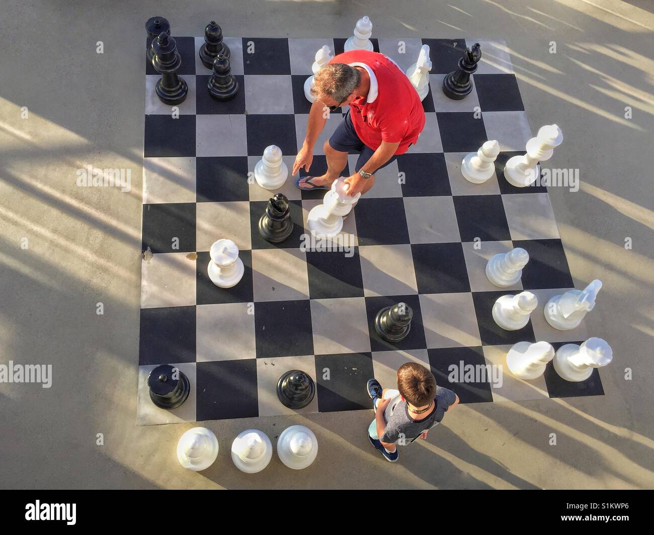 Outdoor chess games hi-res stock photography and images - Alamy