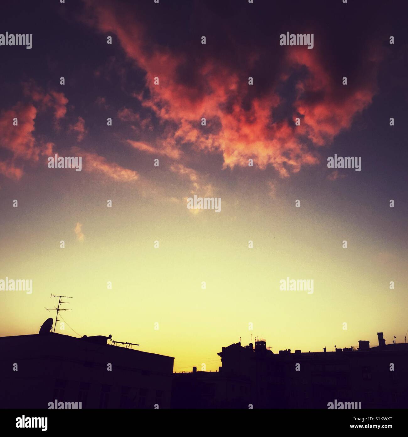 Moscow clouds hi-res stock photography and images - Alamy