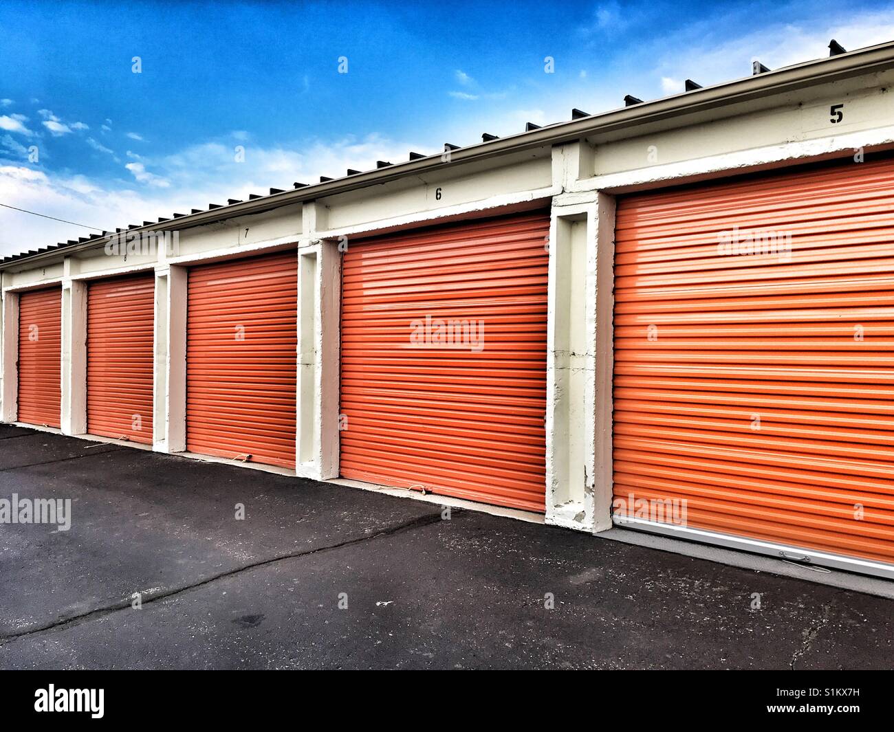 Orange storage hi-res stock photography and images - Alamy