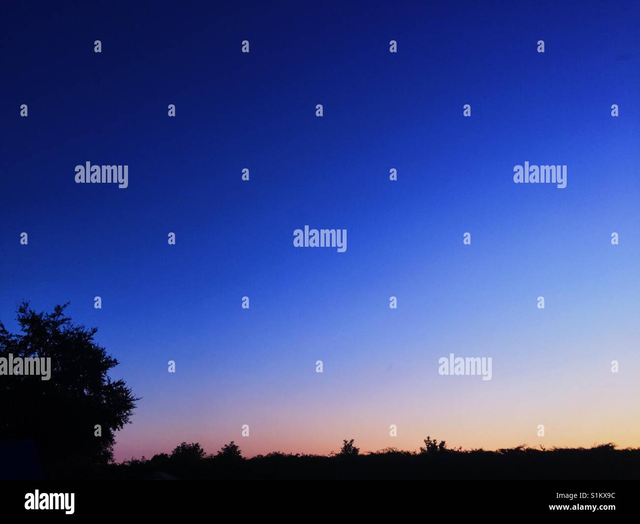 Sunset in the countryside in Ireland Stock Photo - Alamy